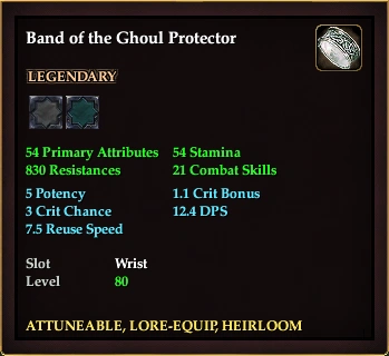 Band of the Ghoul Protector | EverQuest 2 Wiki | Fandom