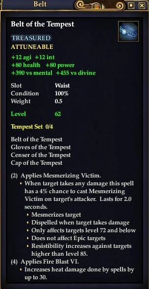 Belt of the Tempest | EverQuest 2 Wiki | Fandom
