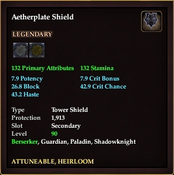 Aetherplate Shield | EverQuest 2 Wiki | Fandom