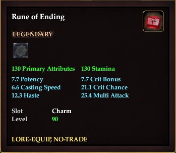 Rune of Ending | EverQuest 2 Wiki | Fandom