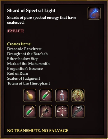 Shard of Spectral Light | EverQuest 2 Wiki | Fandom