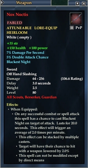 Demetrius Crane/Drops | EverQuest 2 Wiki | Fandom