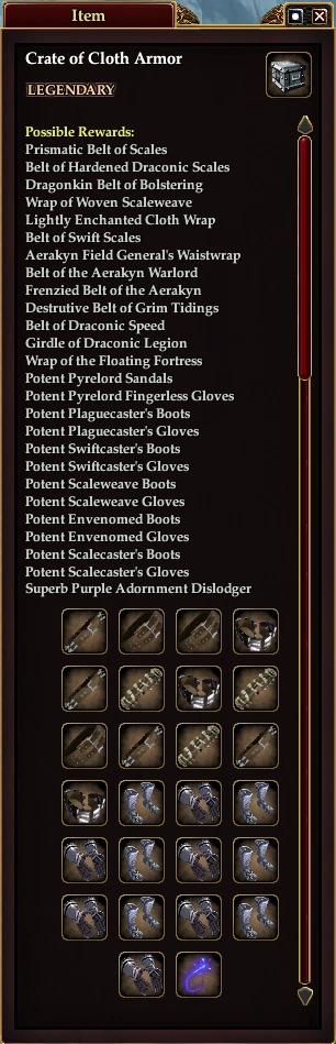 Crate of Cloth Armor | EverQuest 2 Wiki | Fandom