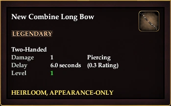 New Combine Long Bow | EverQuest 2 Wiki | Fandom