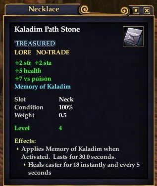 Kaladim Path Stone | EverQuest 2 Wiki | Fandom
