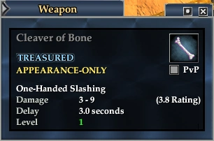 Cleaver of Bone | EverQuest 2 Wiki | Fandom