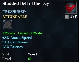 Studded Belt of the Day | EverQuest 2 Wiki | Fandom