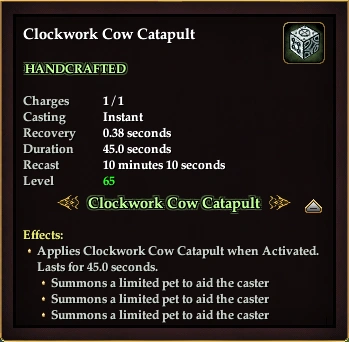 Clockwork Cow Catapult | EverQuest 2 Wiki | Fandom