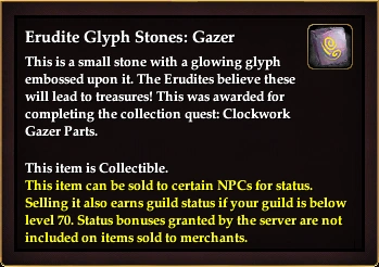 Erudite Glyph Stones: Gazer | EverQuest 2 Wiki | Fandom