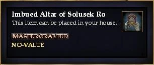 Imbued Altar of Solusek Ro | EverQuest 2 Wiki | Fandom