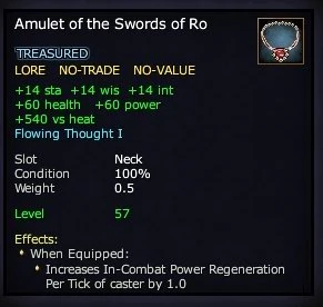 Amulet of the Swords of Ro | EverQuest 2 Wiki | Fandom