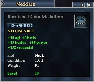Burnished Coin Medallion | EverQuest 2 Wiki | Fandom