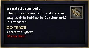 a rusted iron belt | EverQuest 2 Wiki | Fandom