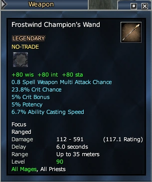 Frostwind Champion's Wand | EverQuest 2 Wiki | Fandom