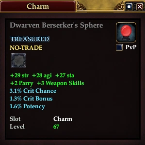 Dwarven Berserker's Sphere | EverQuest 2 Wiki | Fandom