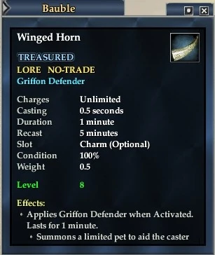 Winged Horn | EverQuest 2 Wiki | Fandom