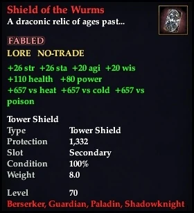 Shield of the Wurms | EverQuest 2 Wiki | Fandom