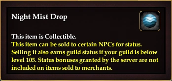 Night Mist Drop | EverQuest 2 Wiki | Fandom