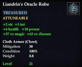 Liandrin's Oracle Robe | EverQuest 2 Wiki | Fandom