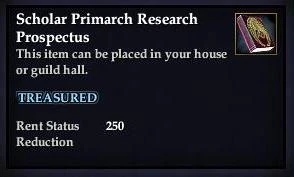 Scholar Primarch Research Prospectus | EverQuest 2 Wiki | Fandom