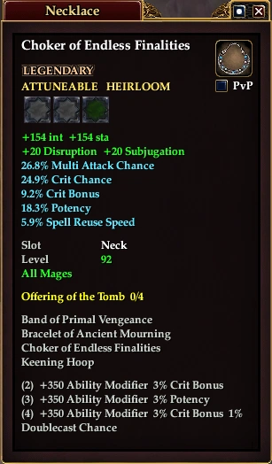 Choker of Endless Finalities | EverQuest 2 Wiki | Fandom