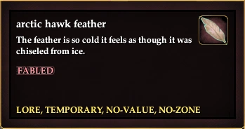 arctic hawk feather | EverQuest 2 Wiki | Fandom