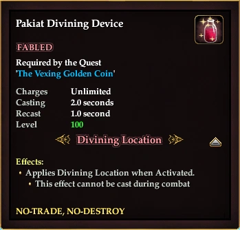 Pakiat Divining Device | EverQuest 2 Wiki | Fandom