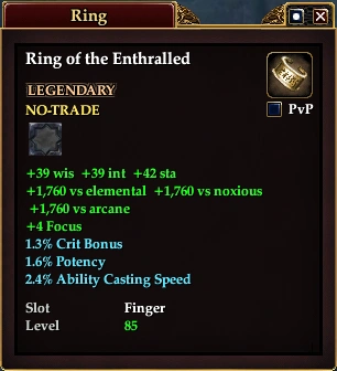 Ring of the Enthralled | EverQuest 2 Wiki | Fandom