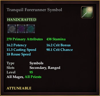 Tranquil Forerunner Symbol | EverQuest 2 Wiki | Fandom