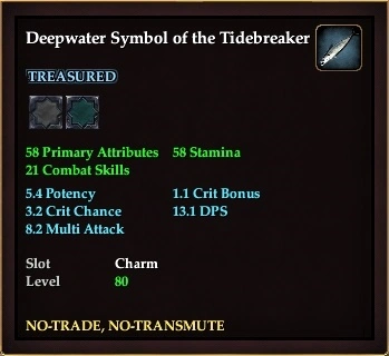 Deepwater Symbol of the Tidebreaker | EverQuest 2 Wiki | Fandom