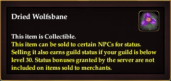 Dried Wolfsbane | EverQuest 2 Wiki | Fandom