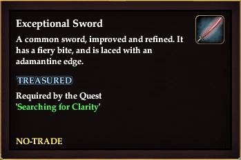 Exceptional Sword | EverQuest 2 Wiki | Fandom