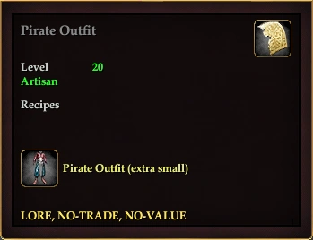 Pirate Outfit | EverQuest 2 Wiki | Fandom