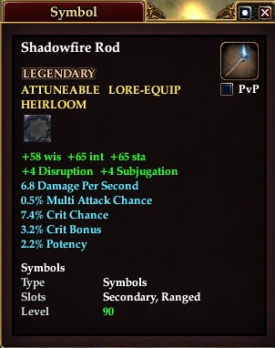 Shadowfire Rod | EverQuest 2 Wiki | Fandom