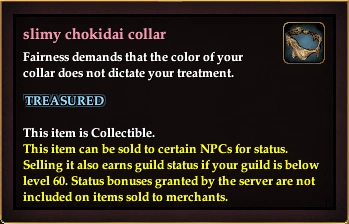 slimy chokidai collar | EverQuest 2 Wiki | Fandom