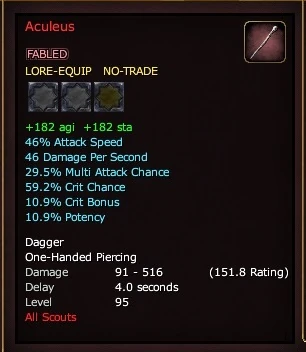 Aculeus | EverQuest 2 Wiki | Fandom