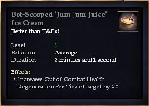 Bot-Scooped "Jum Jum Juice" Ice Cream | EverQuest 2 Wiki | Fandom