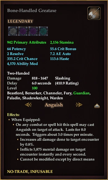 Bone-Handled Greataxe | EverQuest 2 Wiki | Fandom