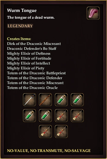 Wurm Tongue | EverQuest 2 Wiki | Fandom