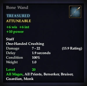 Bone Wand | EverQuest 2 Wiki | Fandom