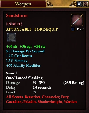Sandstorm | EverQuest 2 Wiki | Fandom