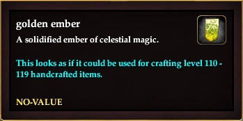 golden ember | EverQuest 2 Wiki | Fandom