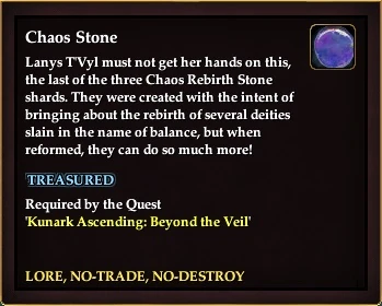 Chaos Stone | EverQuest 2 Wiki | Fandom