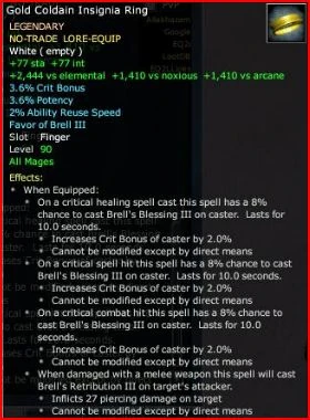 Gold Coldain Insignia Ring | EverQuest 2 Wiki | Fandom