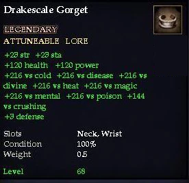 Drakescale Gorget | EverQuest 2 Wiki | Fandom