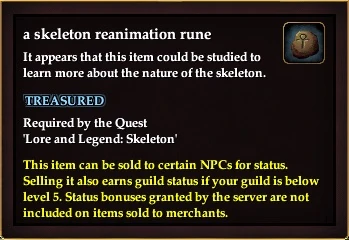 a skeleton reanimation rune | EverQuest 2 Wiki | Fandom