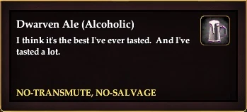 Dwarven Ale (Alcoholic) | EverQuest 2 Wiki | Fandom