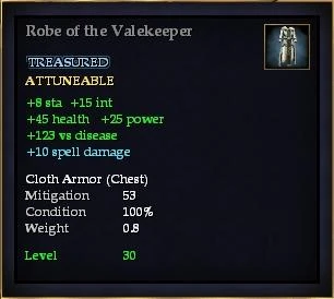 Robe of the Valekeeper | EverQuest 2 Wiki | Fandom