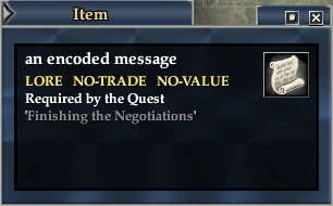 an encoded message | EverQuest 2 Wiki | Fandom