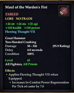 Maul of the Warden's Fist | EverQuest 2 Wiki | Fandom